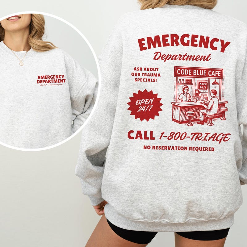 Emergency Department Technician Hoodie - Etsy