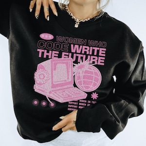 Baddies in Computer Science Sweatshirt, Women in Computer Science ...