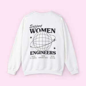 Engineer Crewneck, Women in STEM Shirt, Engineering Shirt, Baddies in ...