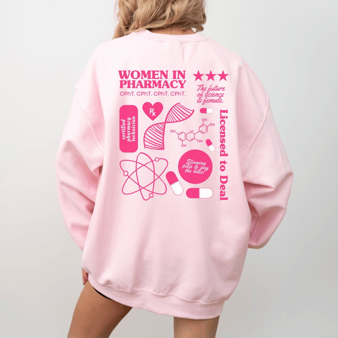 Pharmacy Technician Shirt, Cpht Gift, Pharmacist Valentine Sweatshirt ...