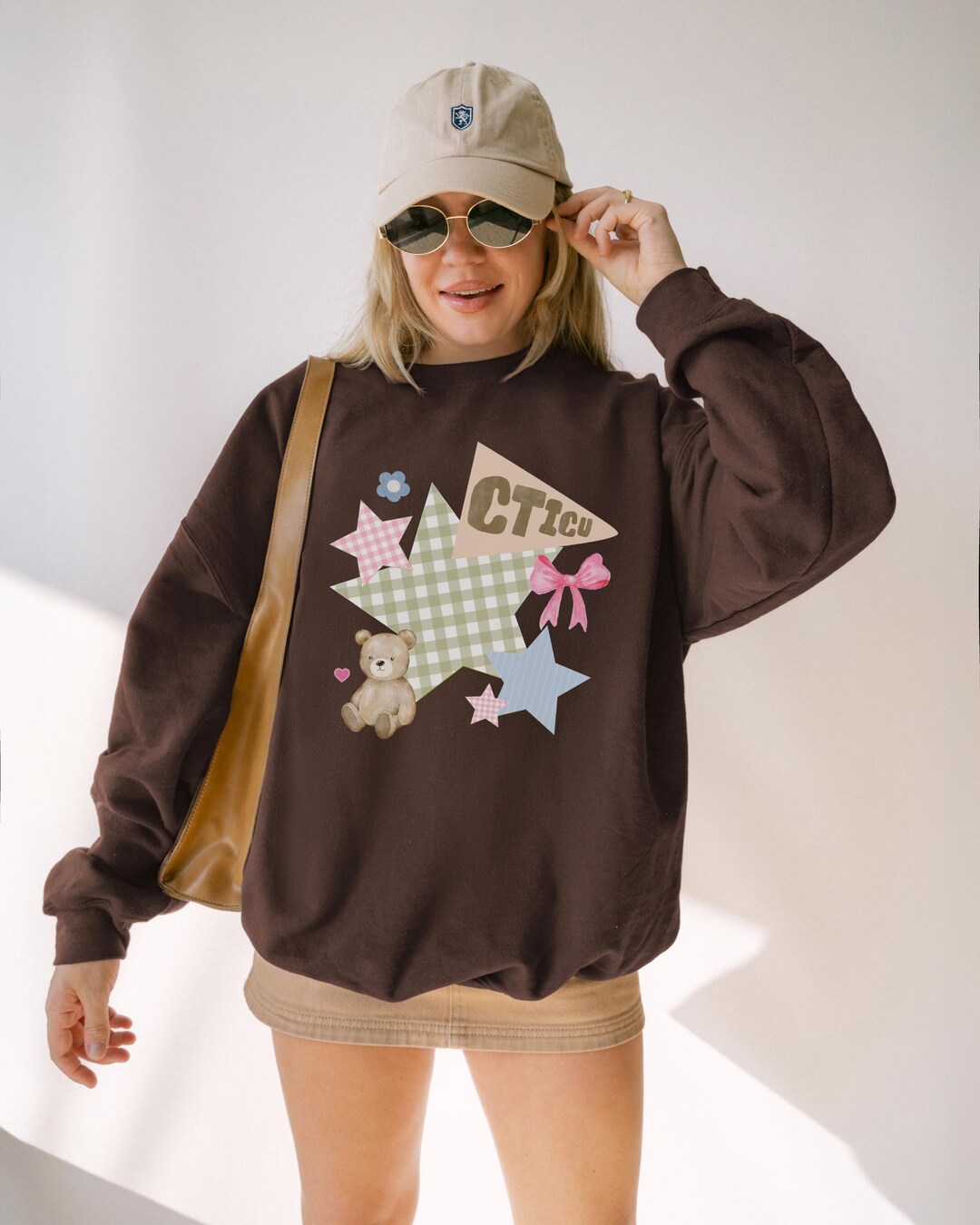 Cardiothoracic Intensive Care Unit Patchwork Crewneck, CTICU Shirt ...