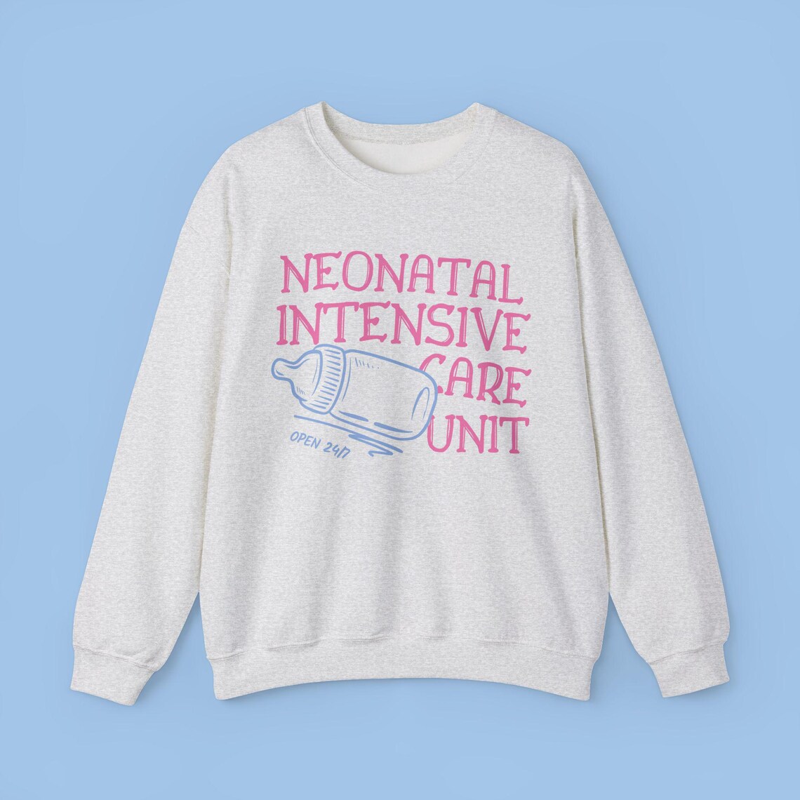NICU Nurse Crewneck, Neonatal Intensive Care Unit Shirt, Nurse Jacket ...