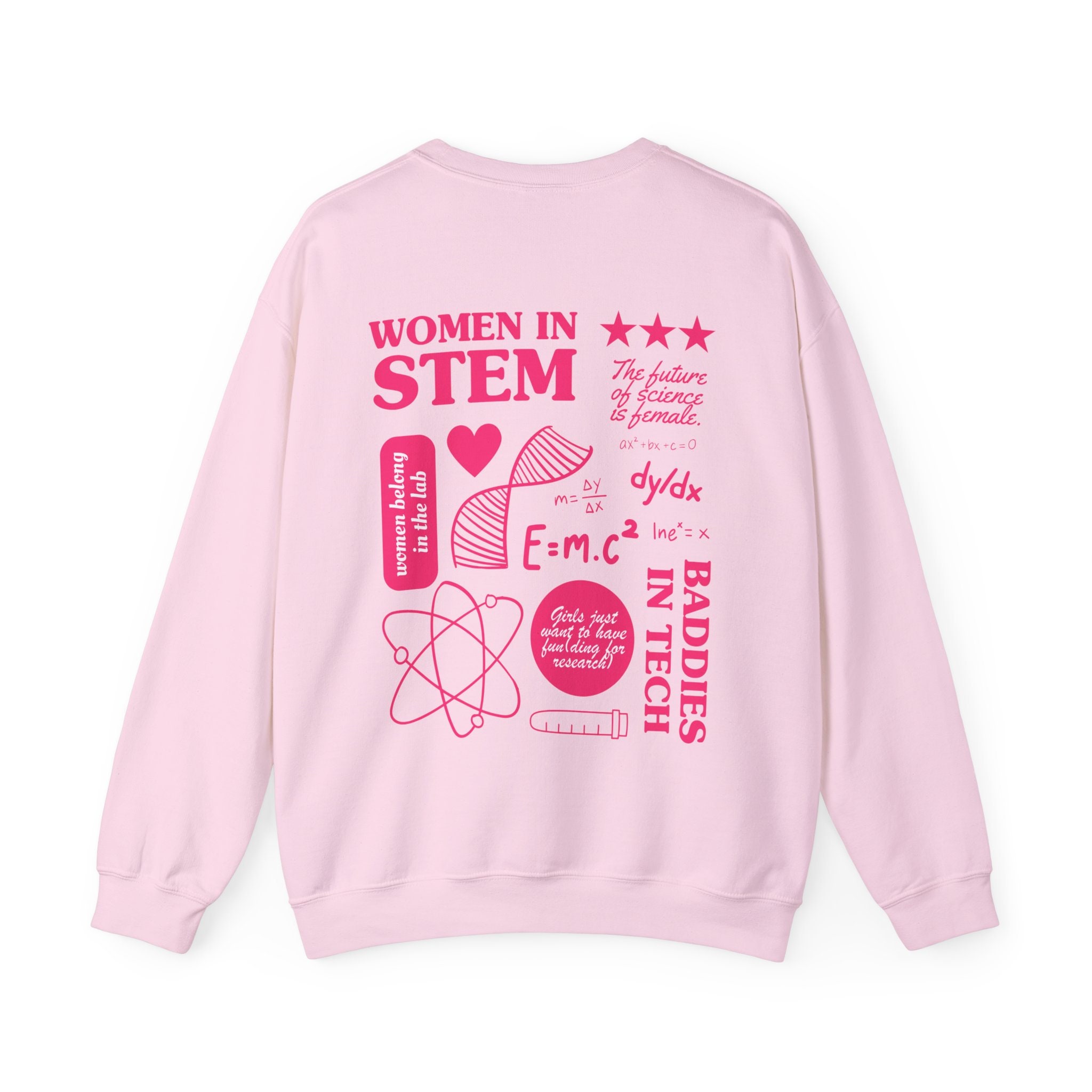 Women in STEM Shirt, STEM Major Gift, Female Engineer Sweatshirt, Girls ...