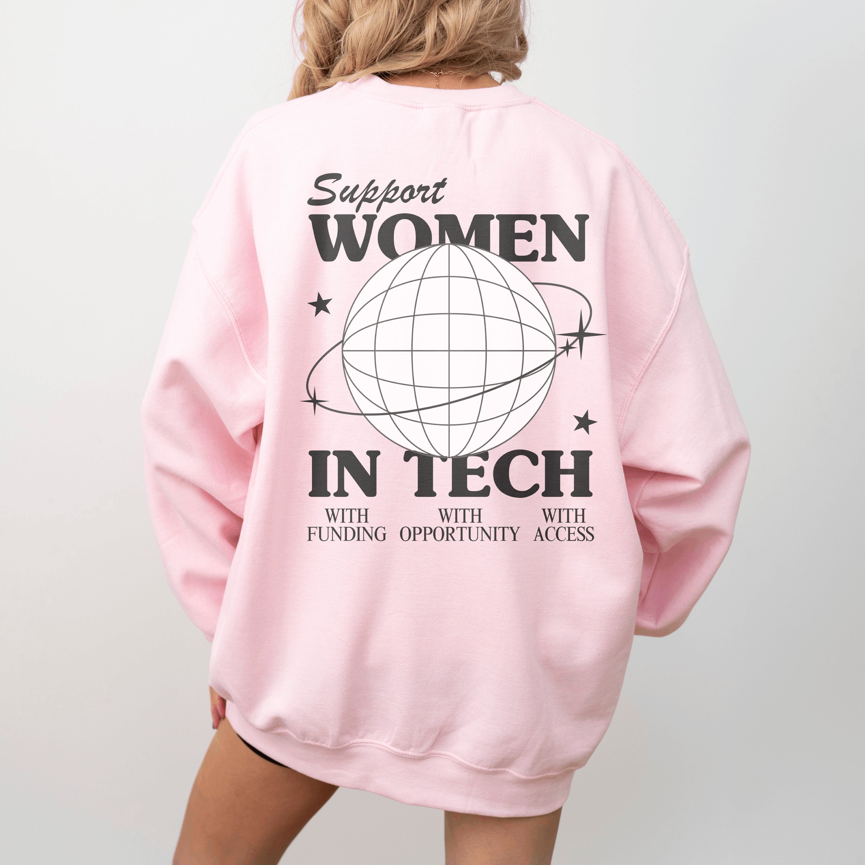 Women in Tech Shirt, Baddies in STEM Sweatshirt, Woman Scientist Gift ...