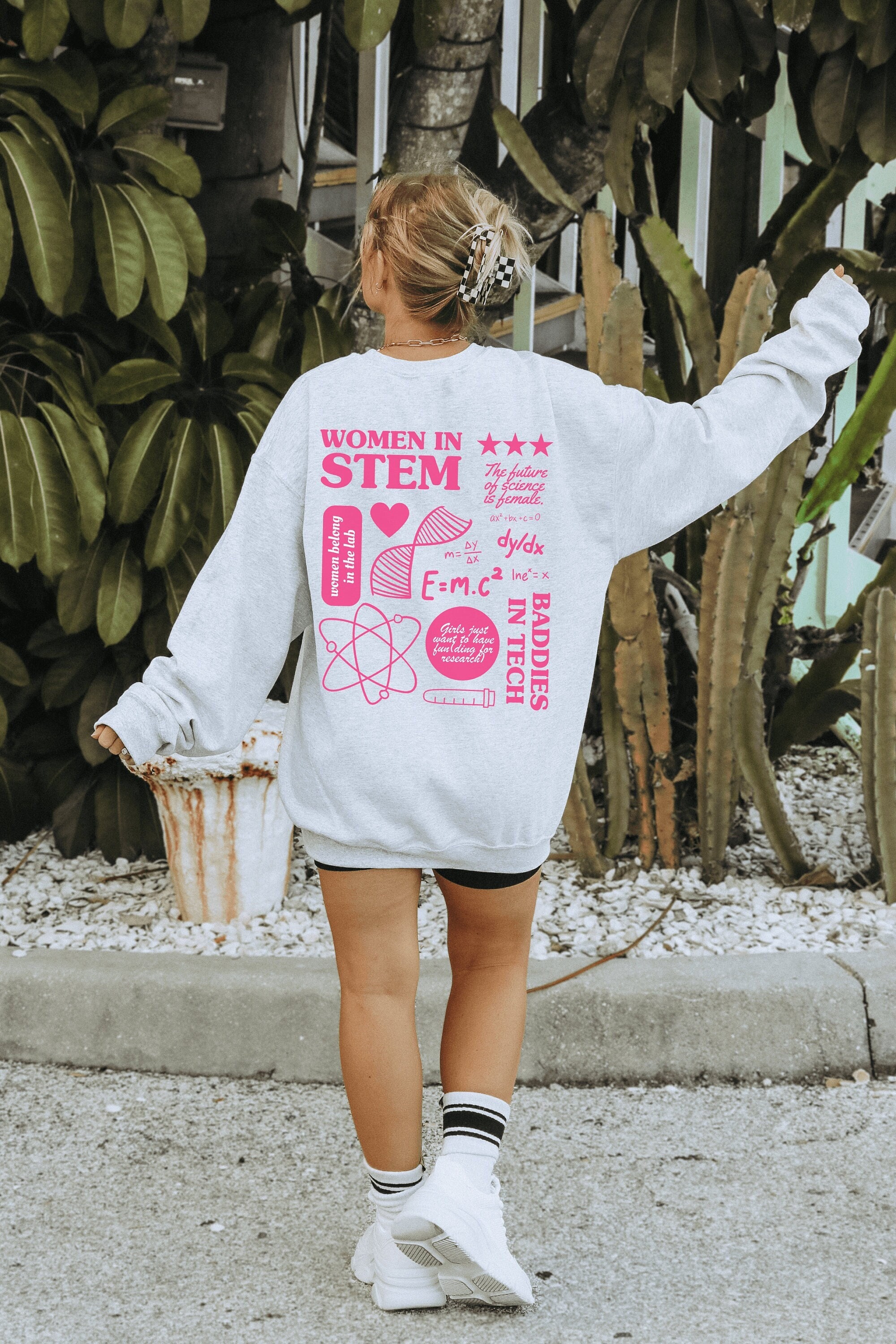 Women in STEM Shirt, STEM Major Gift, Female Engineer Sweatshirt, Girls ...
