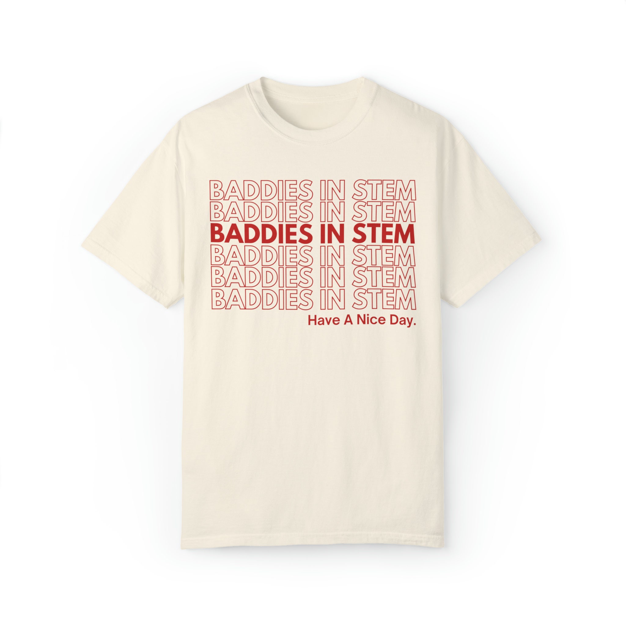 Baddies in STEM T-shirt, Steminist Comfort Colors Graphic Tee, Women in ...