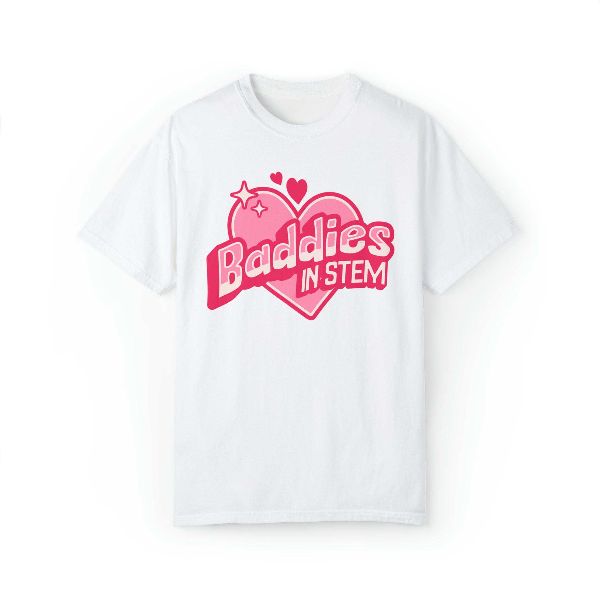 Baddies in STEM T-shirt, Women in STEM Comfort Colors Graphic Tee ...