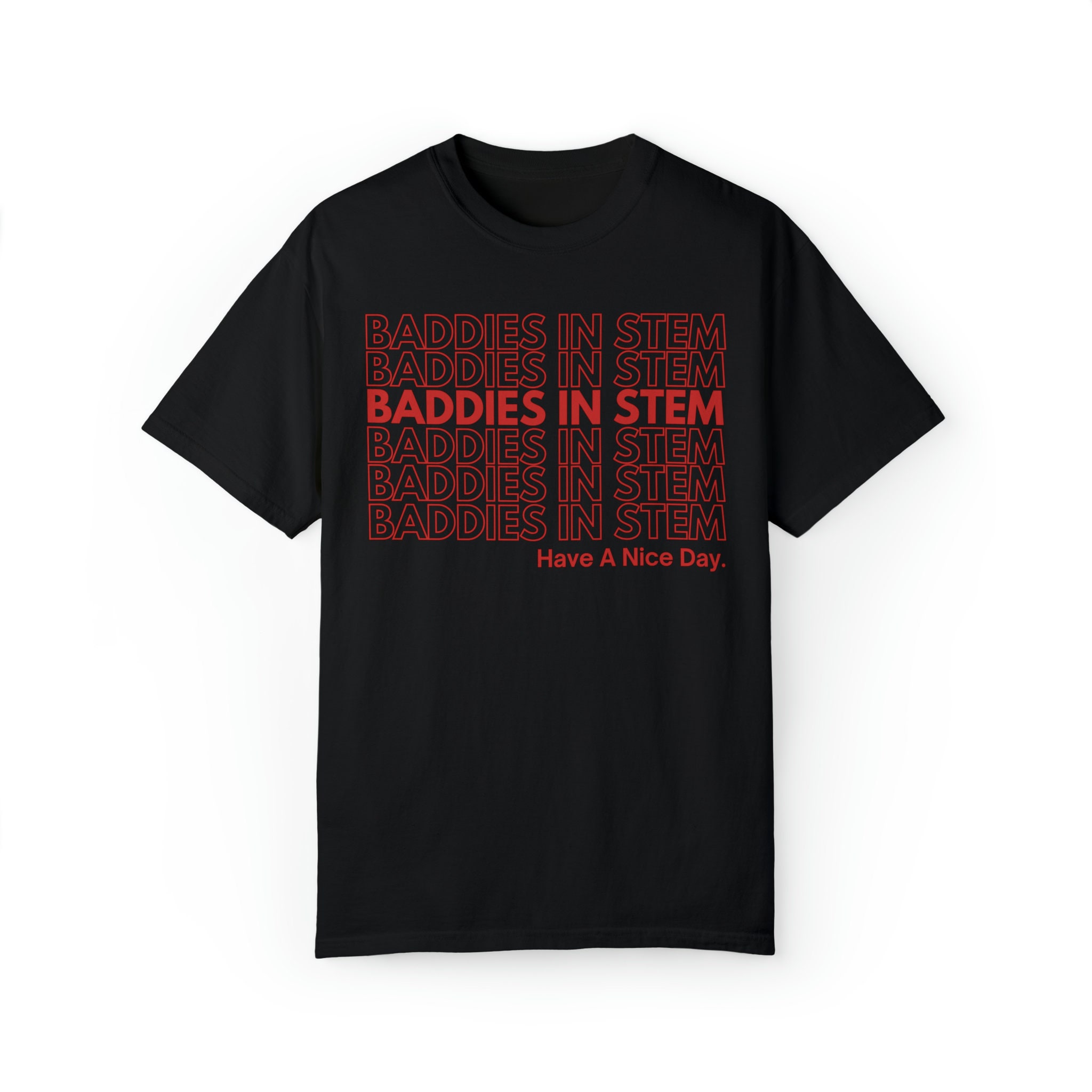 Baddies in STEM T-shirt, Steminist Comfort Colors Graphic Tee, Women in ...
