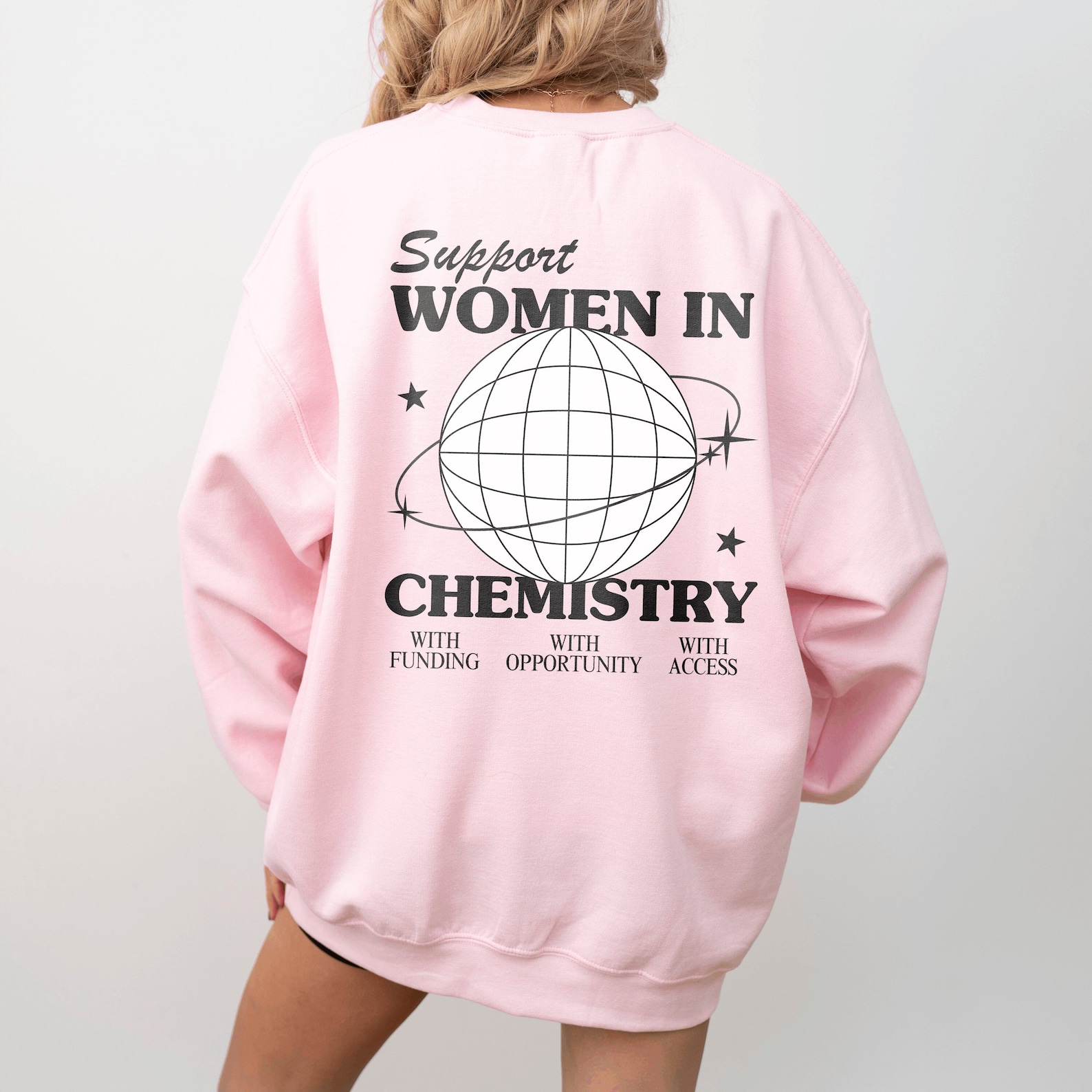 Women in Chemistry Shirt, Baddies in STEM Sweatshirt, Woman Scientist ...