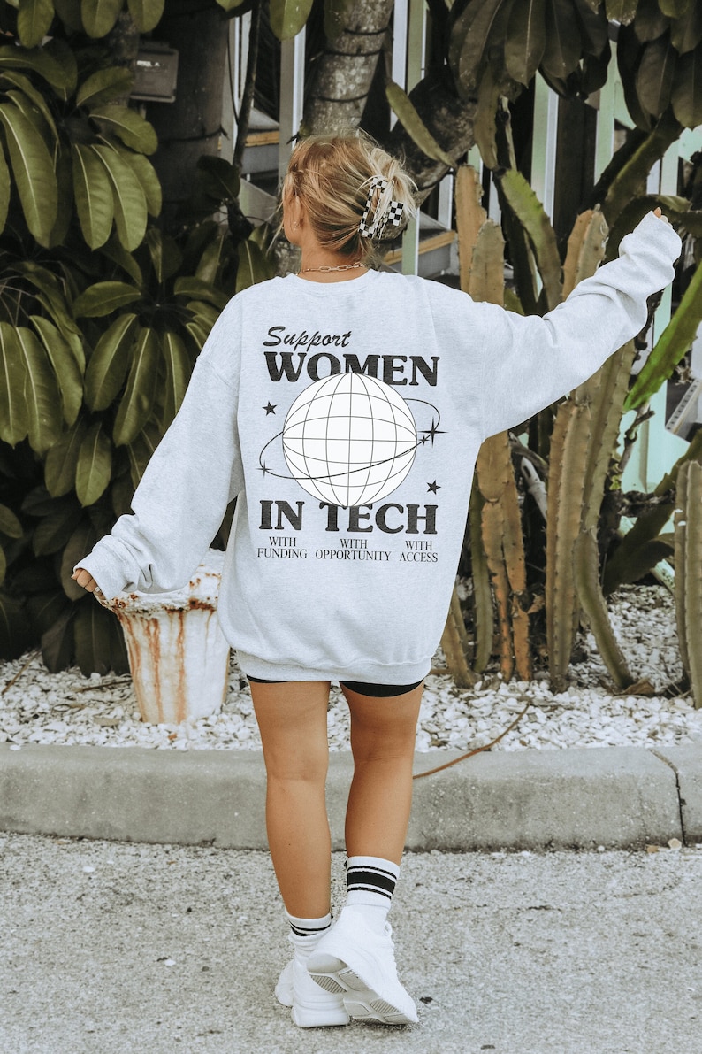 Women in Tech Shirt, Baddies in STEM Sweatshirt, Woman Scientist Gift ...