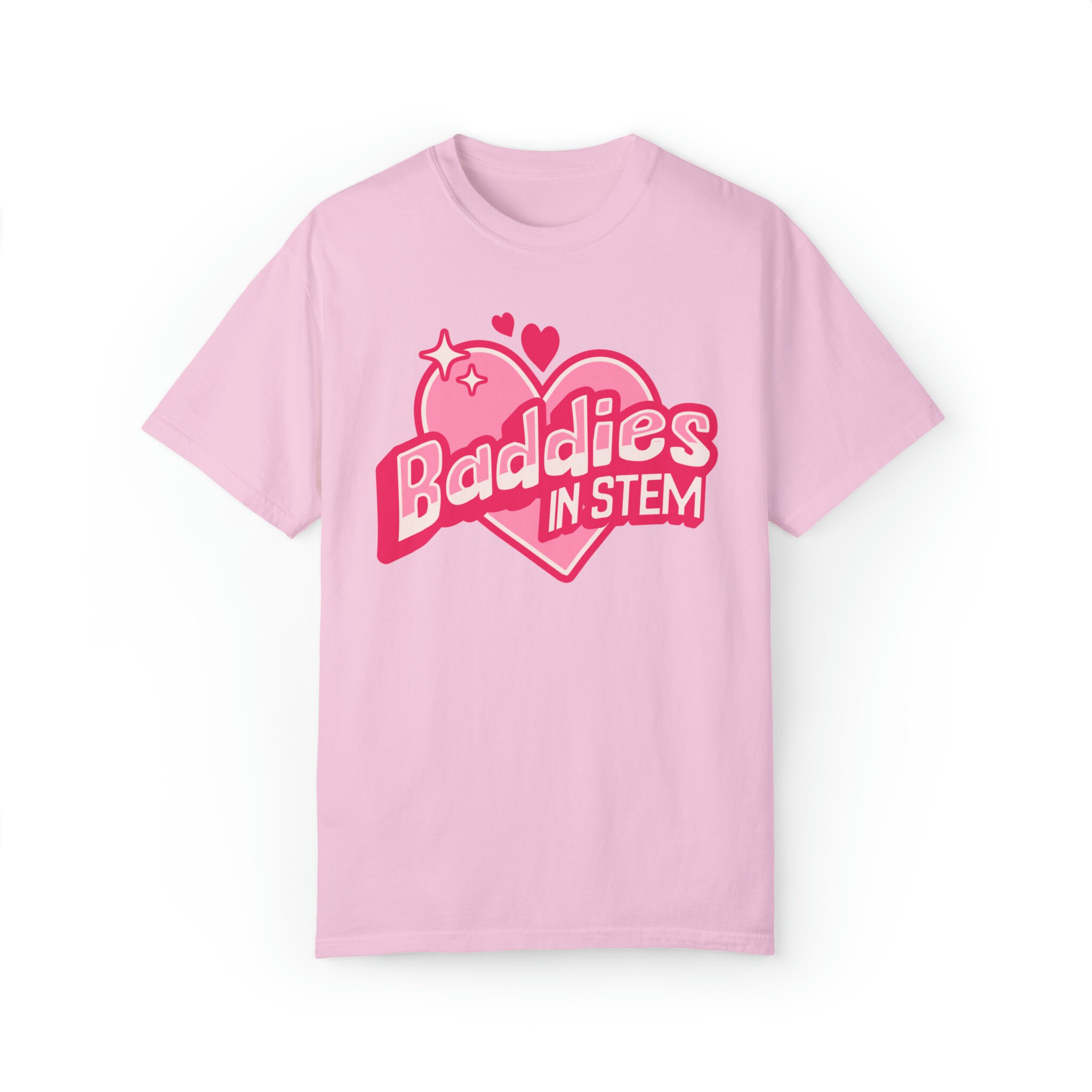 Baddies in STEM T-shirt, Women in STEM Comfort Colors Graphic Tee ...