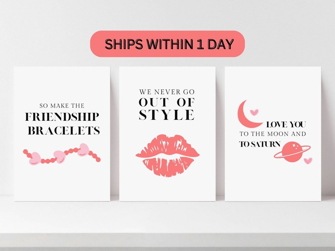 Taylor Swift Greeting Cards set of 3 Taylor Swift Cards Taylor Swift ...