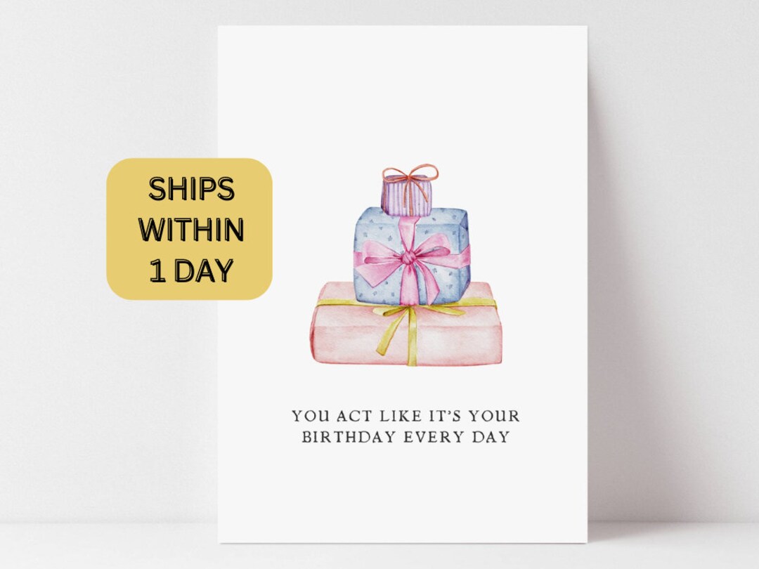 Taylor Swift Birthday Greeting Card Taylor Swift Birthday Card Taylor ...