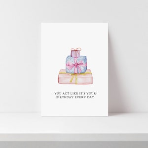 Taylor Swift Birthday Greeting Card Taylor Swift Birthday Card Taylor ...