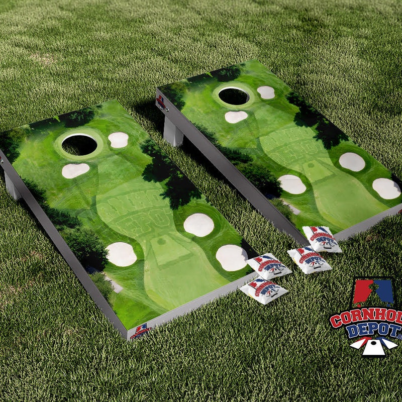 Golf Cornhole - Etsy