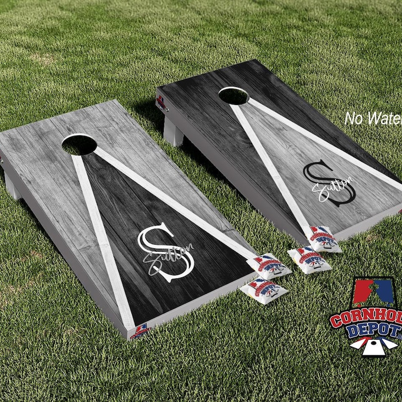 Cornhole Decals Triangle - Etsy