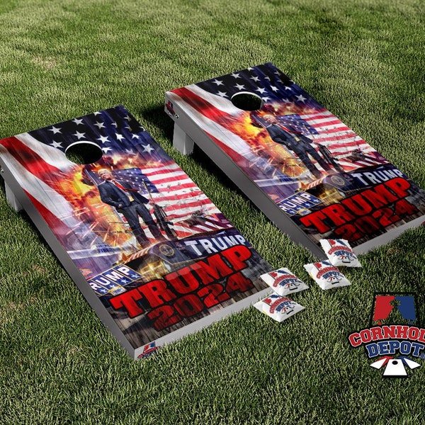 Trump Cornhole Skins - Etsy