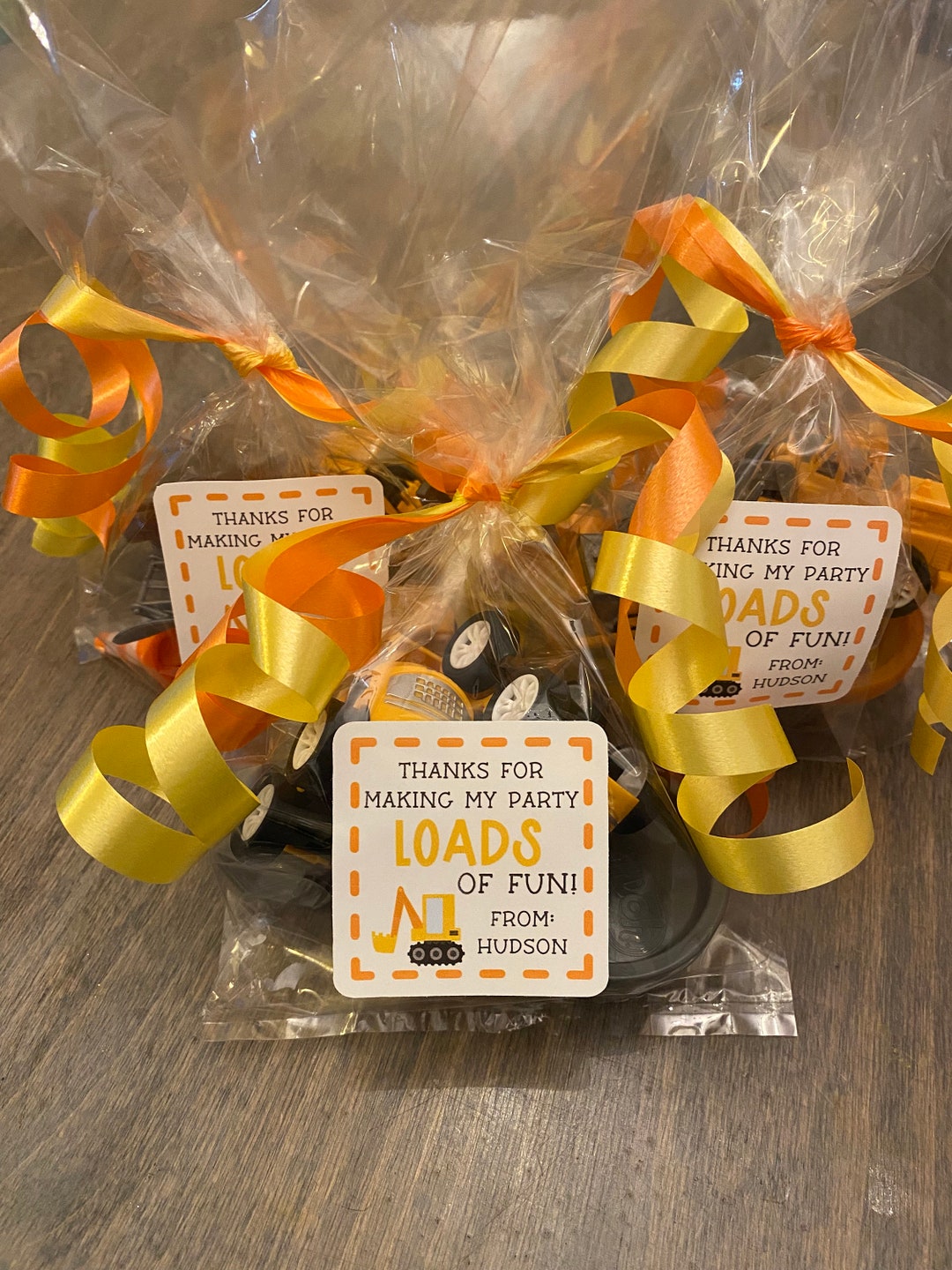 Construction Party Favors, Construction Vehicles, Pull-back Vehicles ...