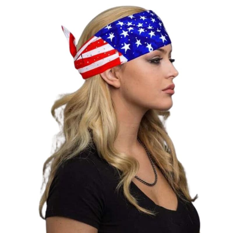 American Flag Bandana - Etsy