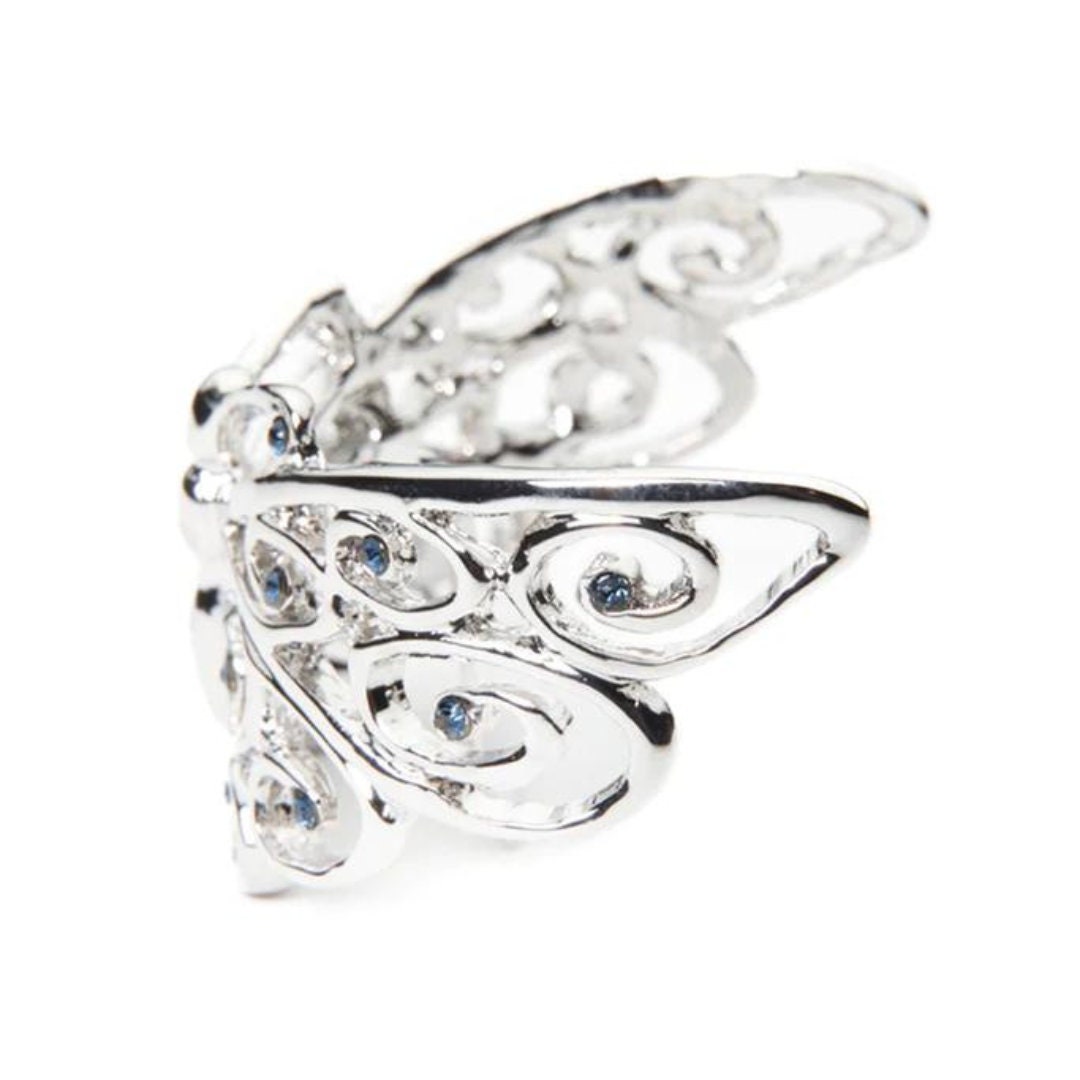 Butterfly Sculpture Hair Ringz Ponytail Holder Ponytail Cuff Hair ...