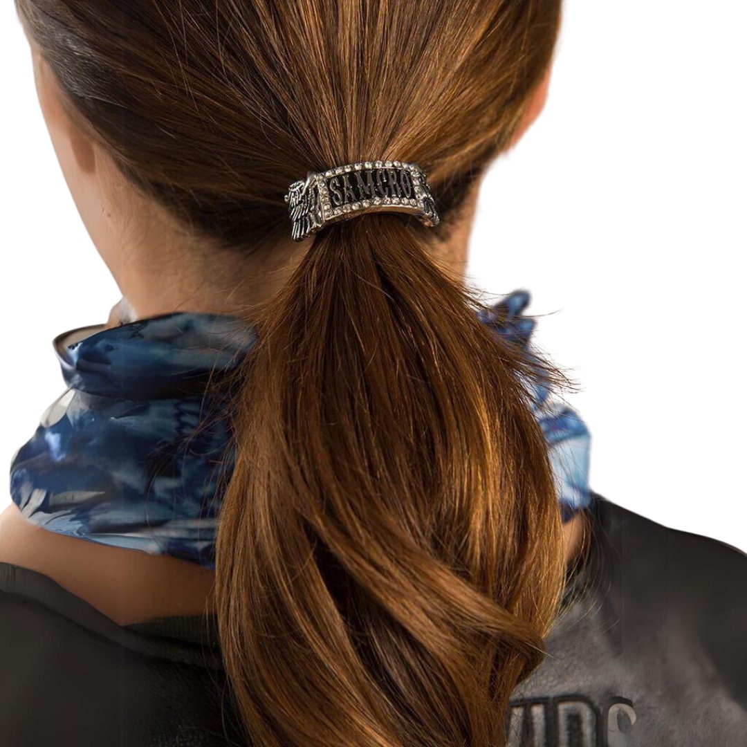 SAMCRO Angel Wings Stone Hair Ringz | Ponytail Holder | Ponytail Cuff ...
