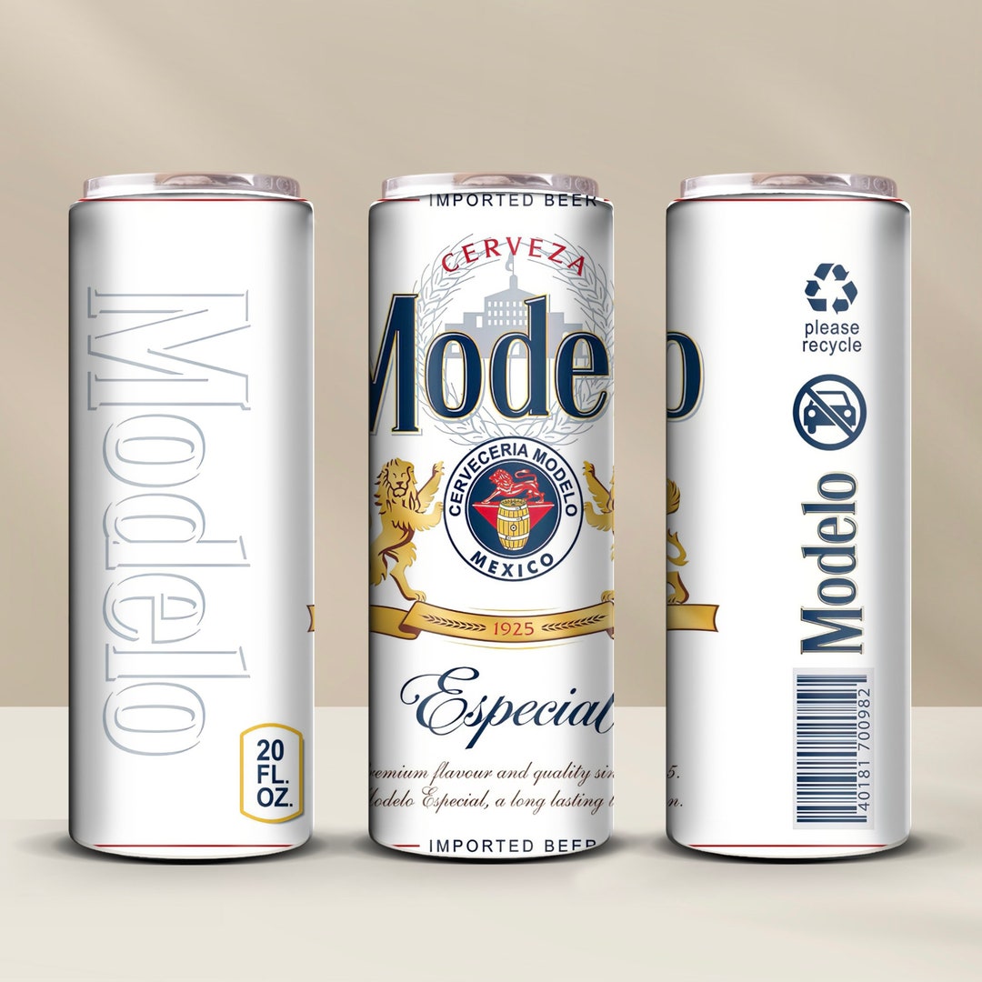 Modelo 20oz Skinny Tumbler Wrap | Sublimation Digital Download Beer ...