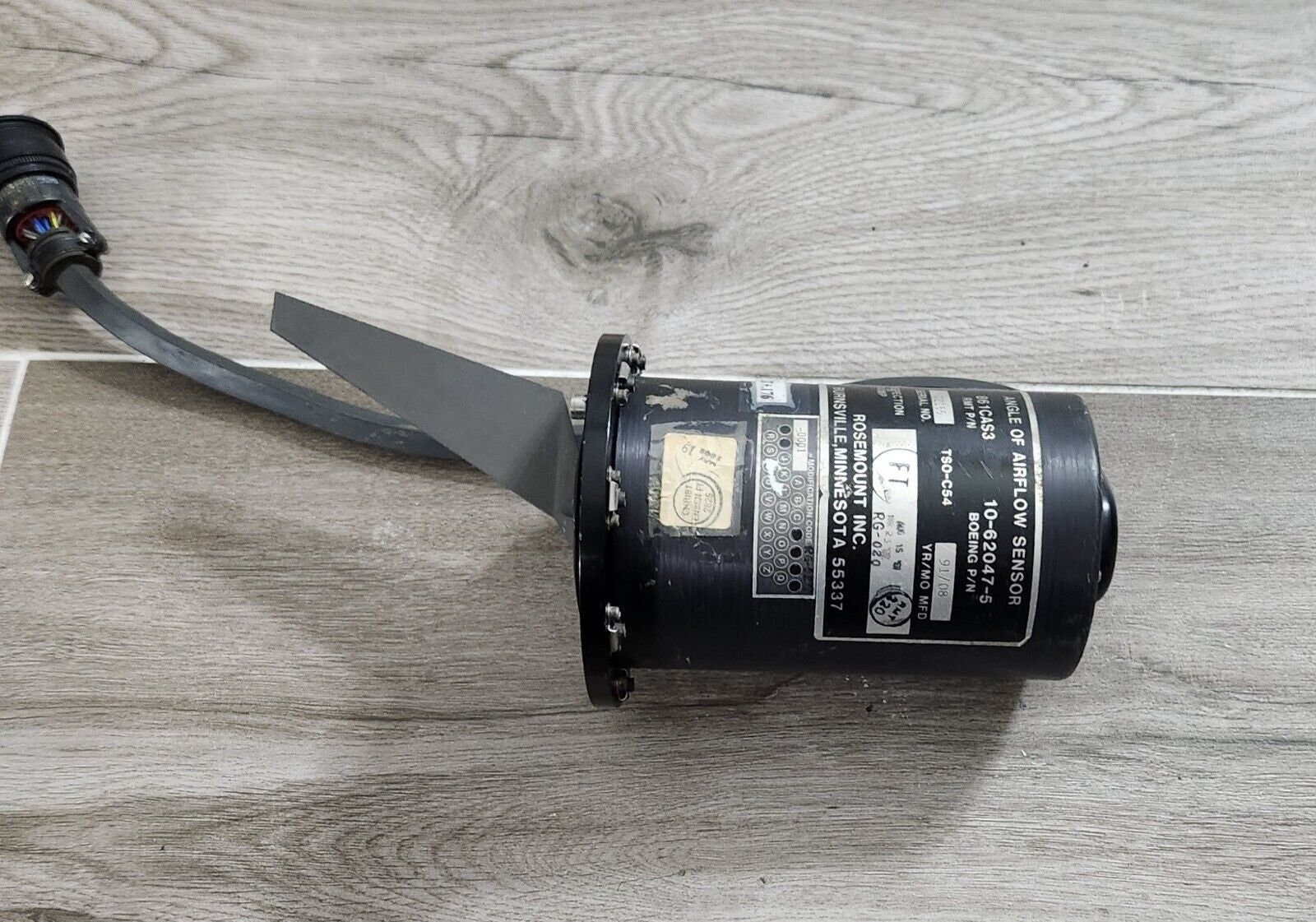 Angle of Airflow Sensor Boeing P/N: 10-62047-5 - Etsy