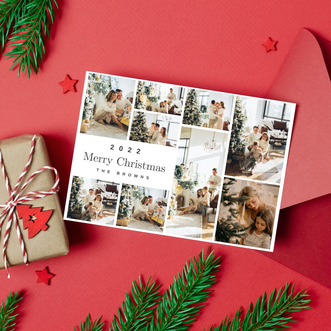Customizable Christmas Cards, Custom Photo Christmas Card, Custom ...