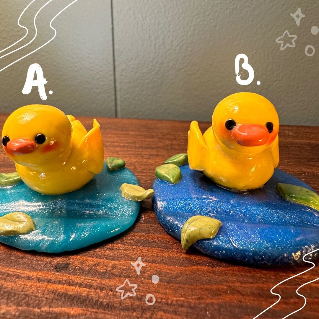 Duck Desk Pal green Leaf Version - Etsy