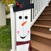Snowman Porch Leaner - Etsy