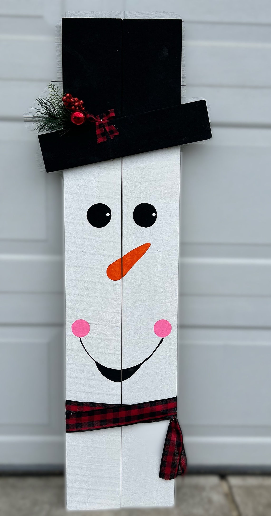 Snowman Porch Leaner - Etsy