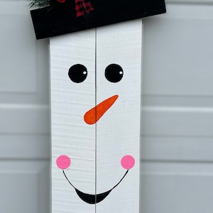 Snowman Porch Leaner - Etsy