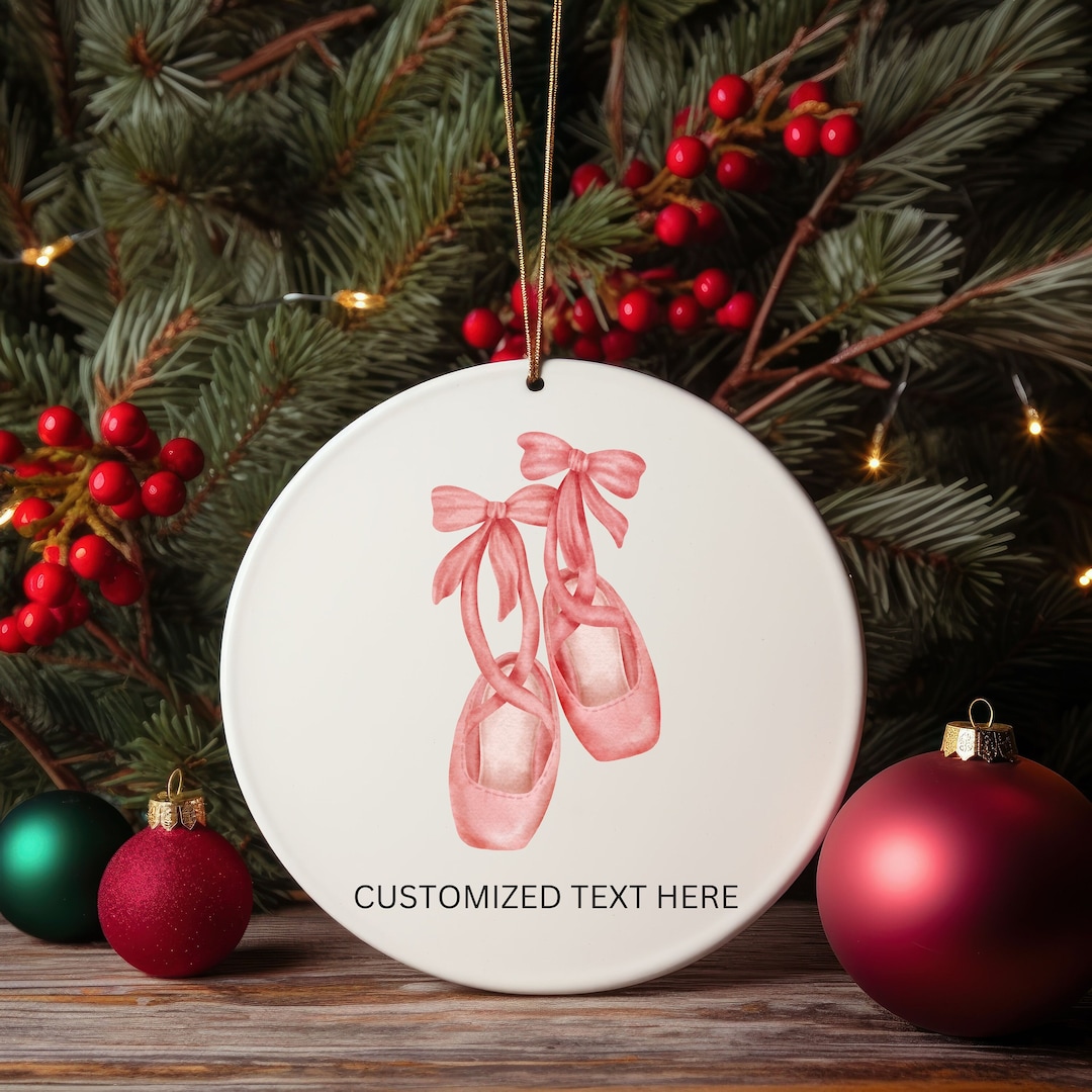Ballerina Ornament, Dance Ornament, Ballet Ornament, Girl Christmas ...