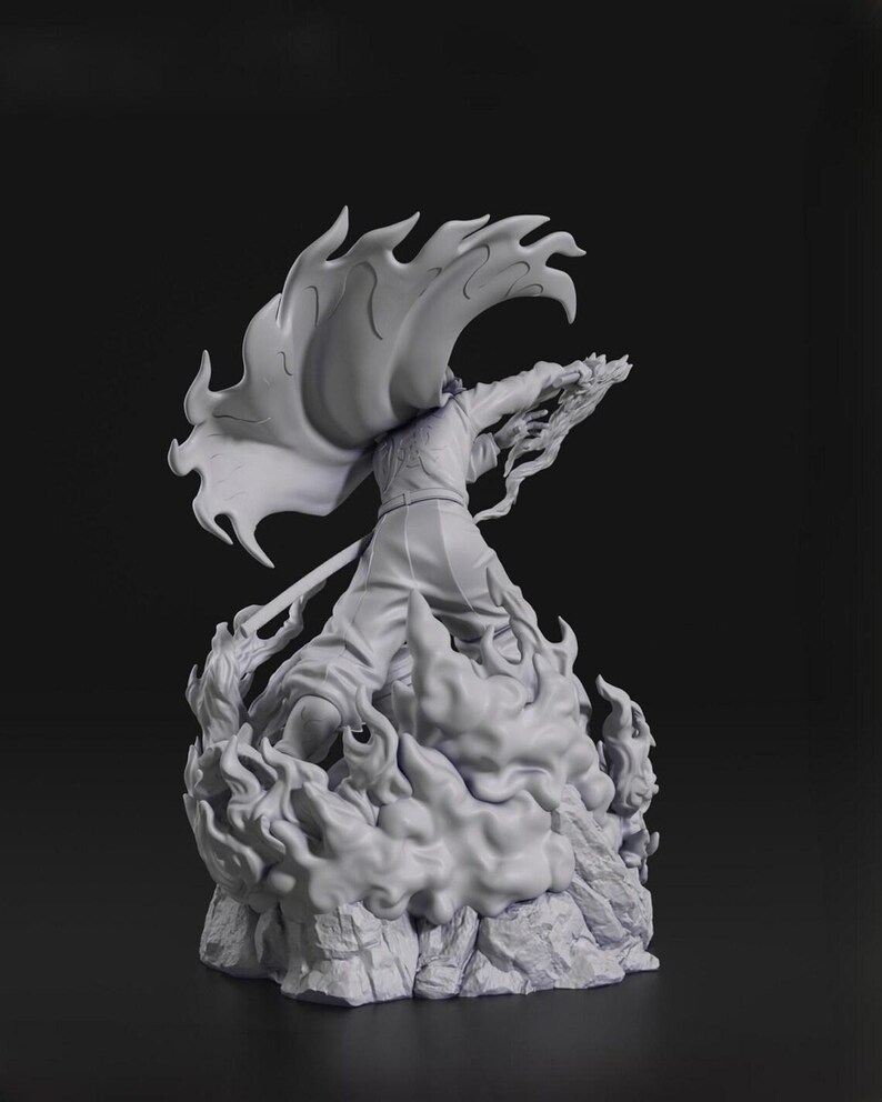 Kyojuro Rengoku Demon Slayer STL File for 3D Printing | High Quality ...