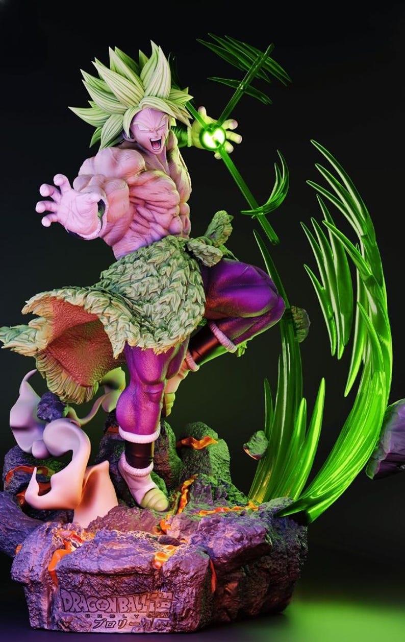 Broly Dragon Ball STL File for 3D Printing | High Quality Figurine ...