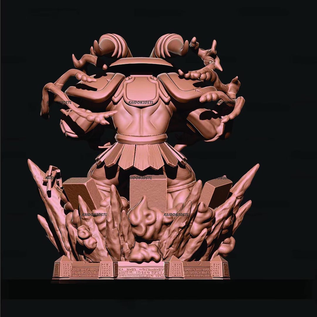 Yugi Oh Exodia Diorama STL File | High Quality 3D Model for Printing ...