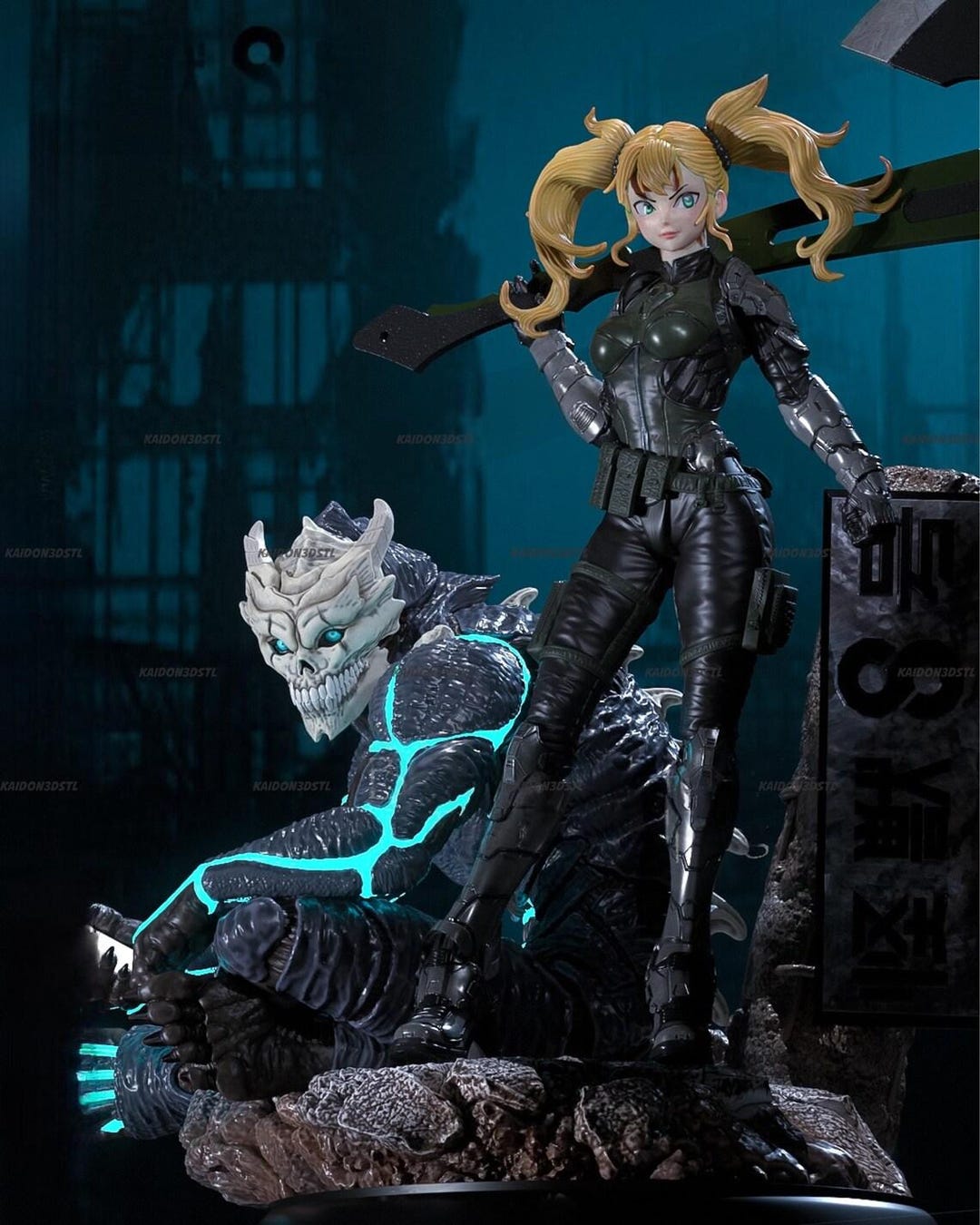 Kaiju No. 8 STL File | High-quality 3D Model for Printing | Anime ...