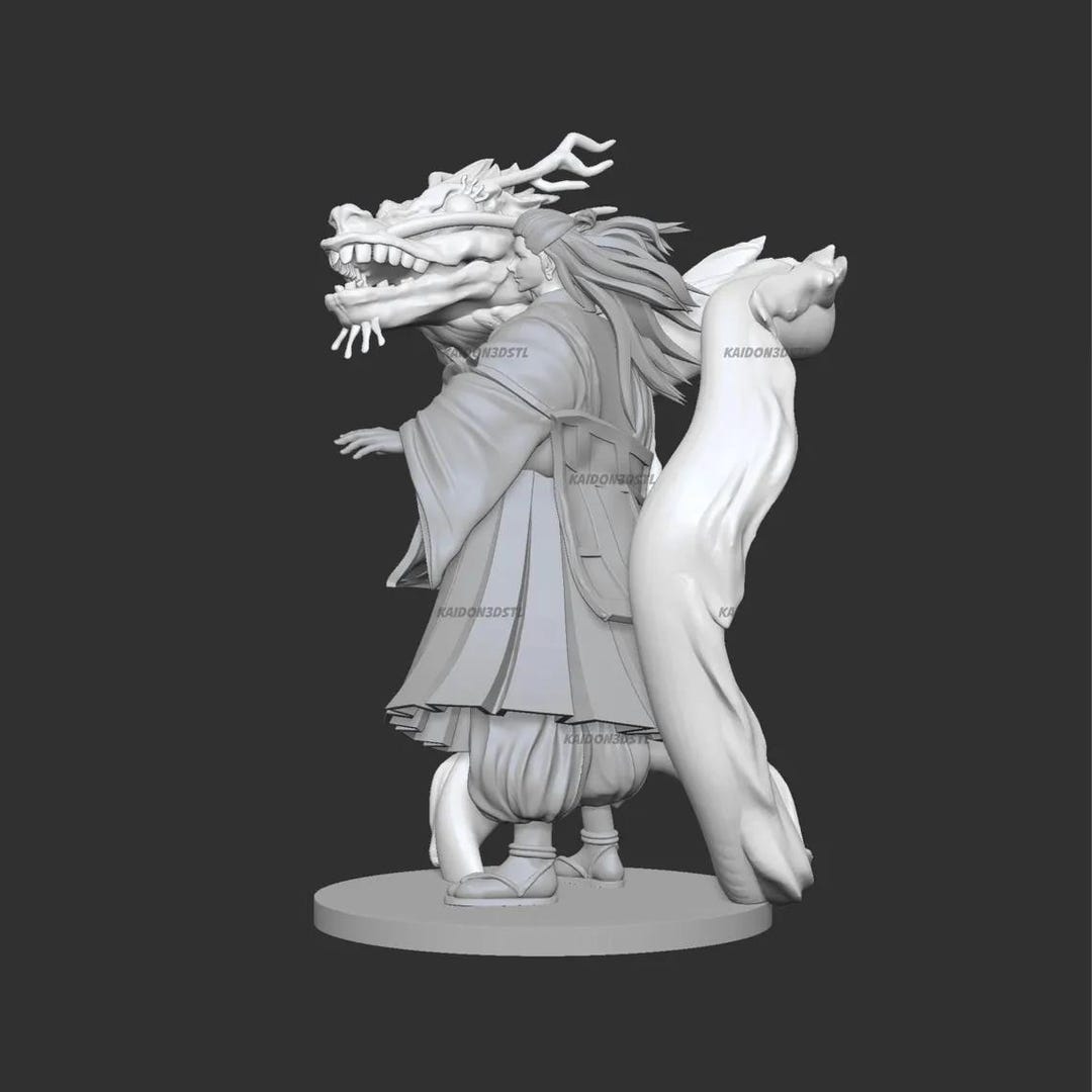 Jujutsu Kaisen STL File: Suguru Geto 3D Model for Printing, High ...
