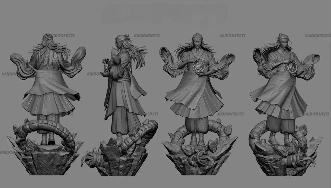 Suguru Geto Jujutsu Kaisen STL File | High Quality Anime Model for 3D ...