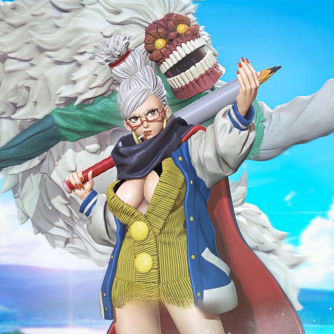 Seiko Granny Dandadan STL File for 3D Printing | High Quality Anime ...