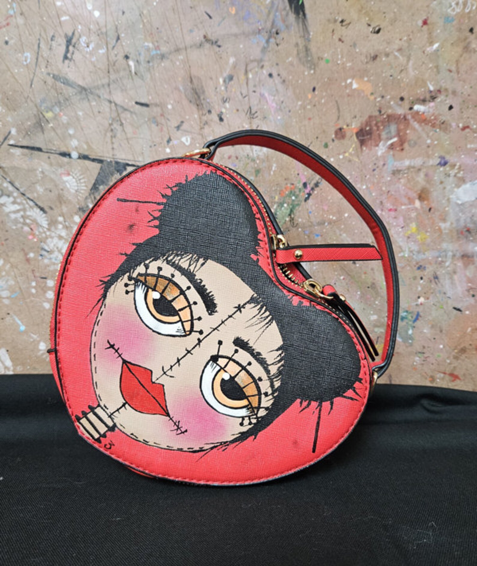 Original Design Hand Painted Voodoo Purse, Painted on 2 Sides - Etsy