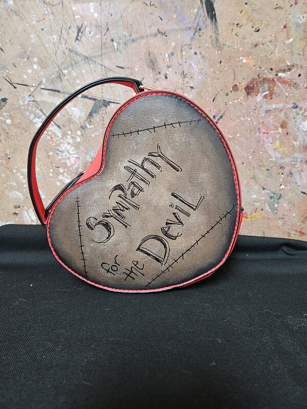 Original Design Hand Painted Voodoo Purse, Painted on 2 Sides - Etsy