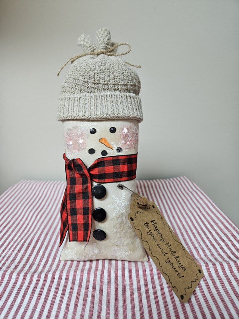 Happy Snowman M-monster - Etsy