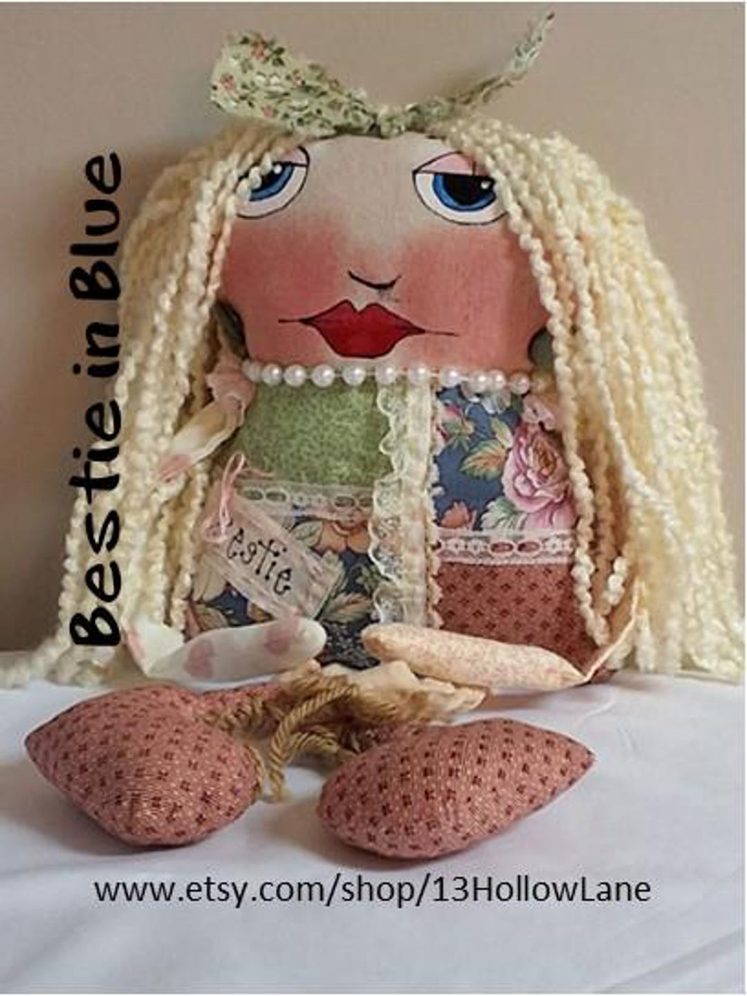 Bestie Doll, Monster Doll, Scrappy Doll, Rag Doll - Etsy