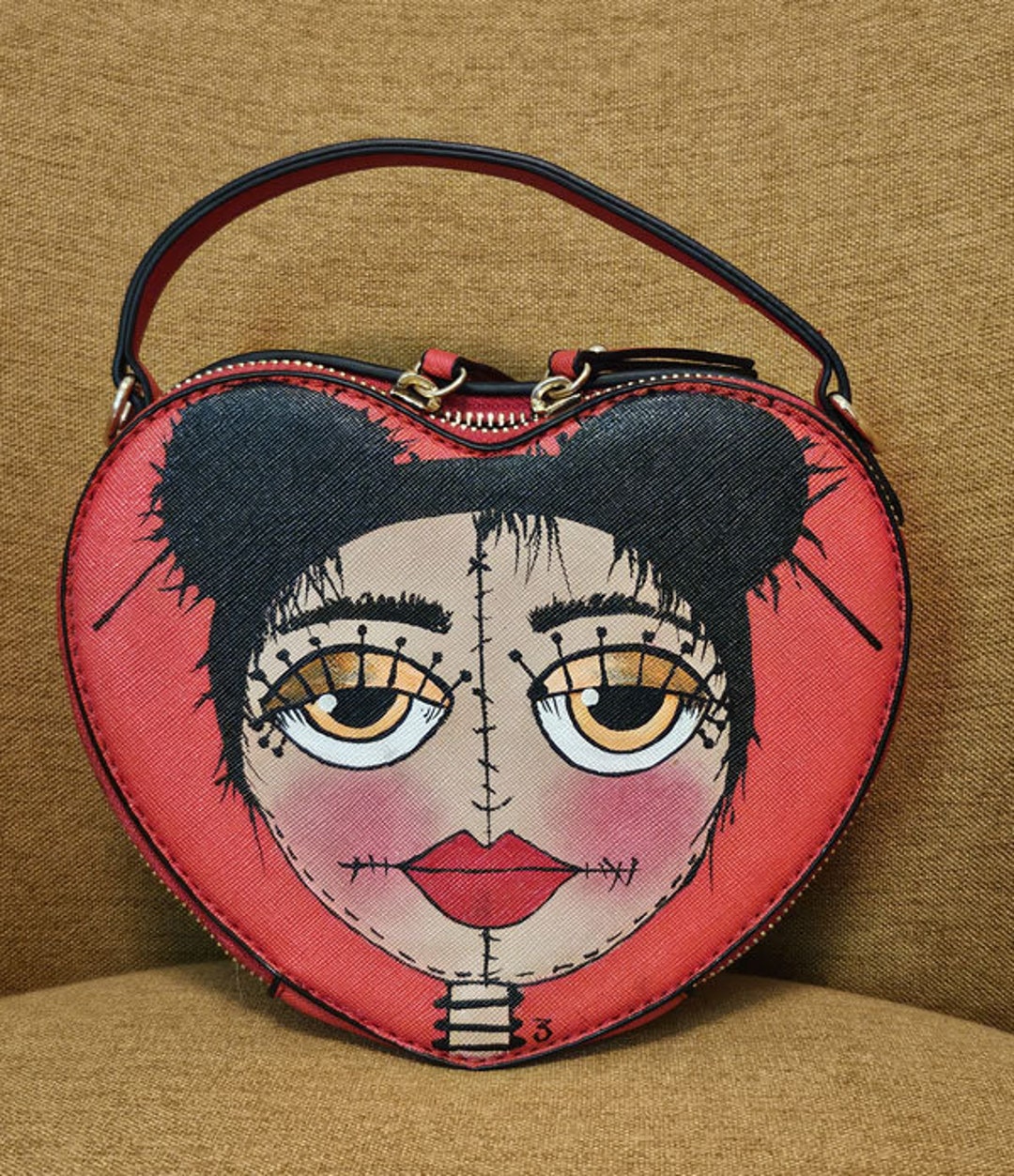 Original Design Hand Painted Voodoo Purse, Painted on 2 Sides - Etsy
