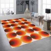 RACE TRACK RUG, Start Line Runner Rug, Racing Car Living Room Rug, Game ...