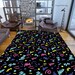 80s Arcade Rug: Retro Game Room Carpet - Etsy
