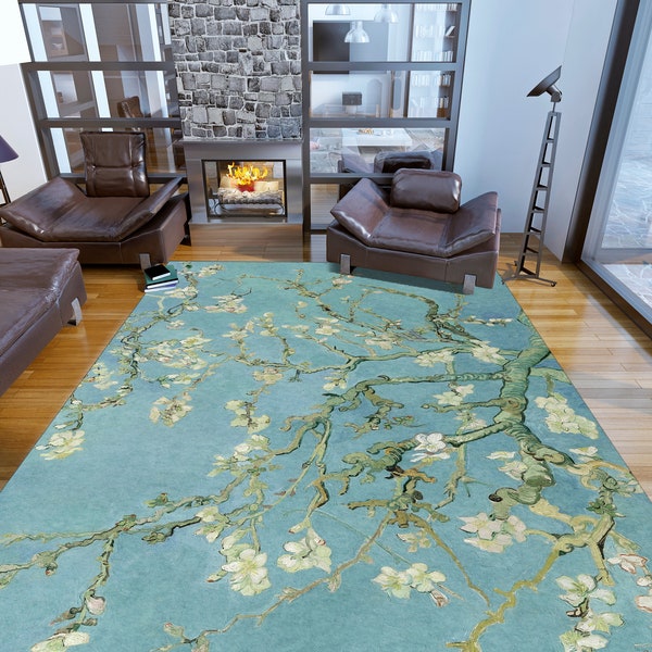 Painted Canvas Rugs - Etsy