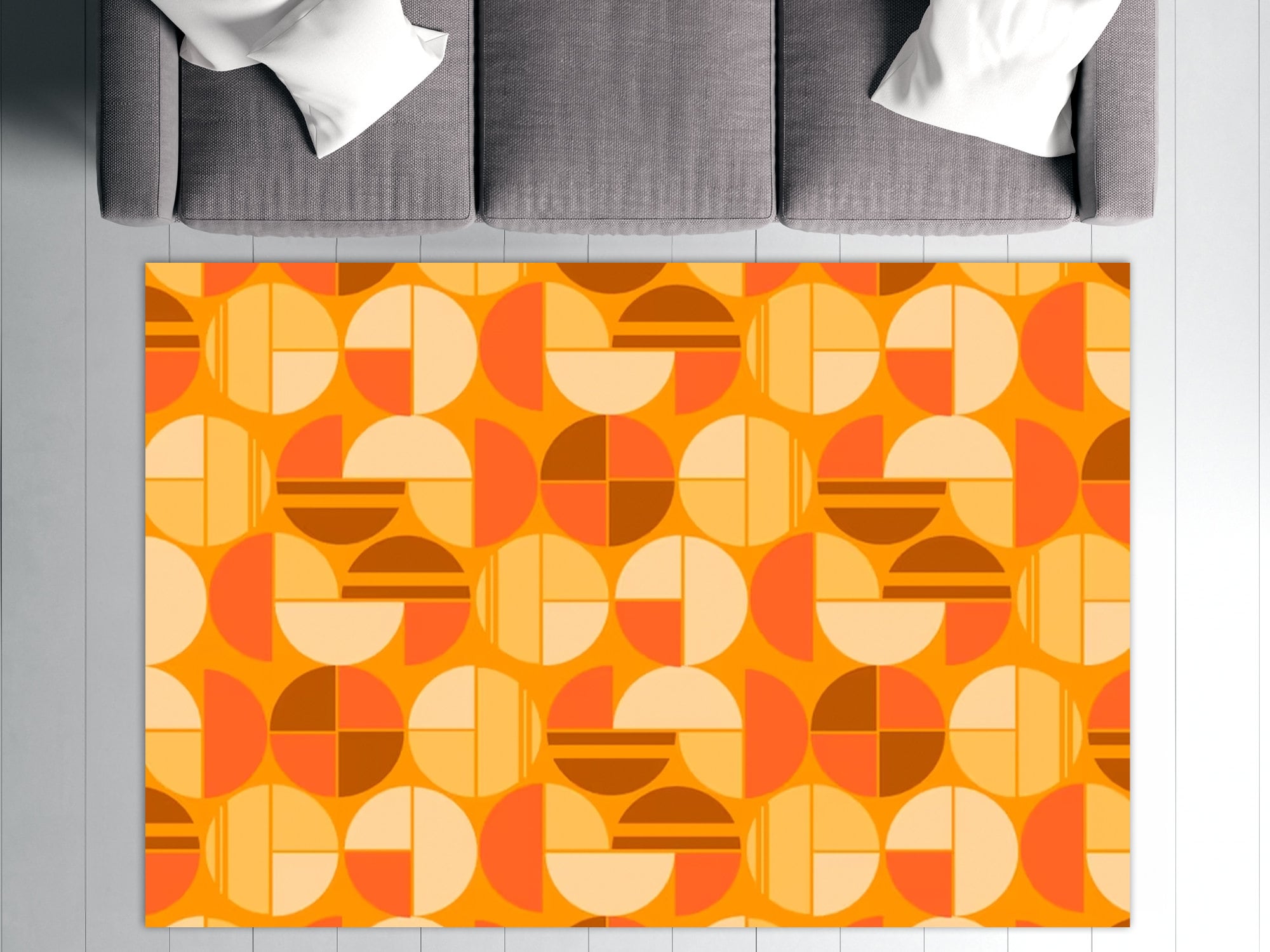 Retro Rug Groovy Funky Rug Retro Area Rug 70s Rug Teen - Etsy