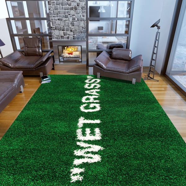 Wet Grass Rug - Etsy